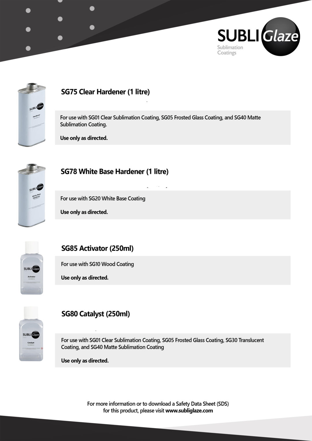 Subli Glaze Industrial Sublimation Coating | Heat Transfer Source